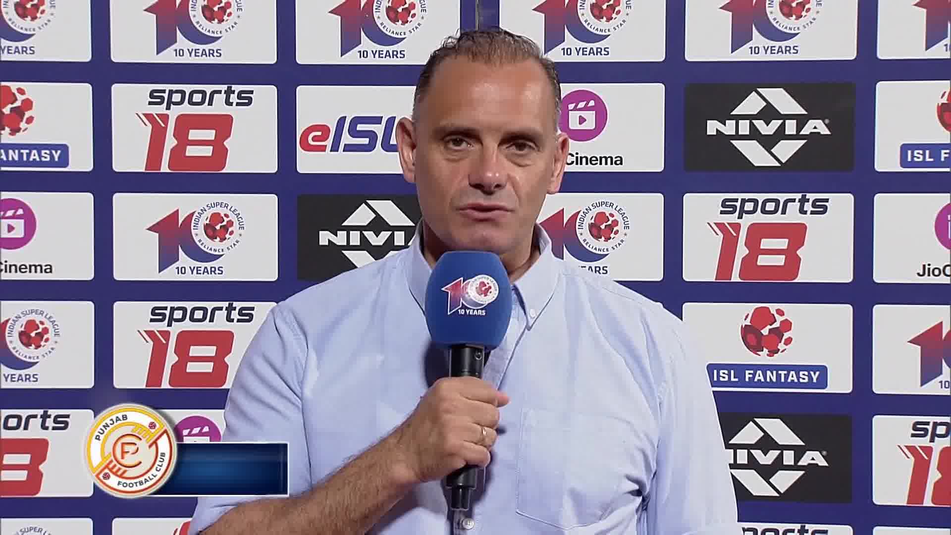 NEUFC vs PFC - Pre-Match Interview - Staikos Vergetis