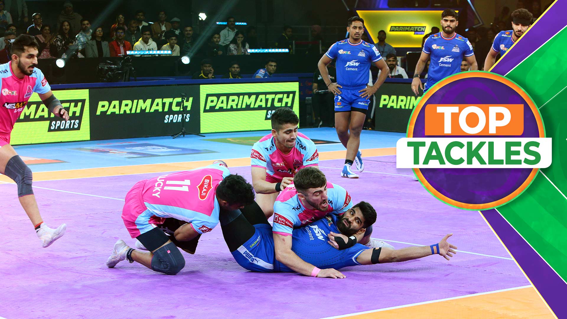 Top Tackles: Panthers vs Steelers