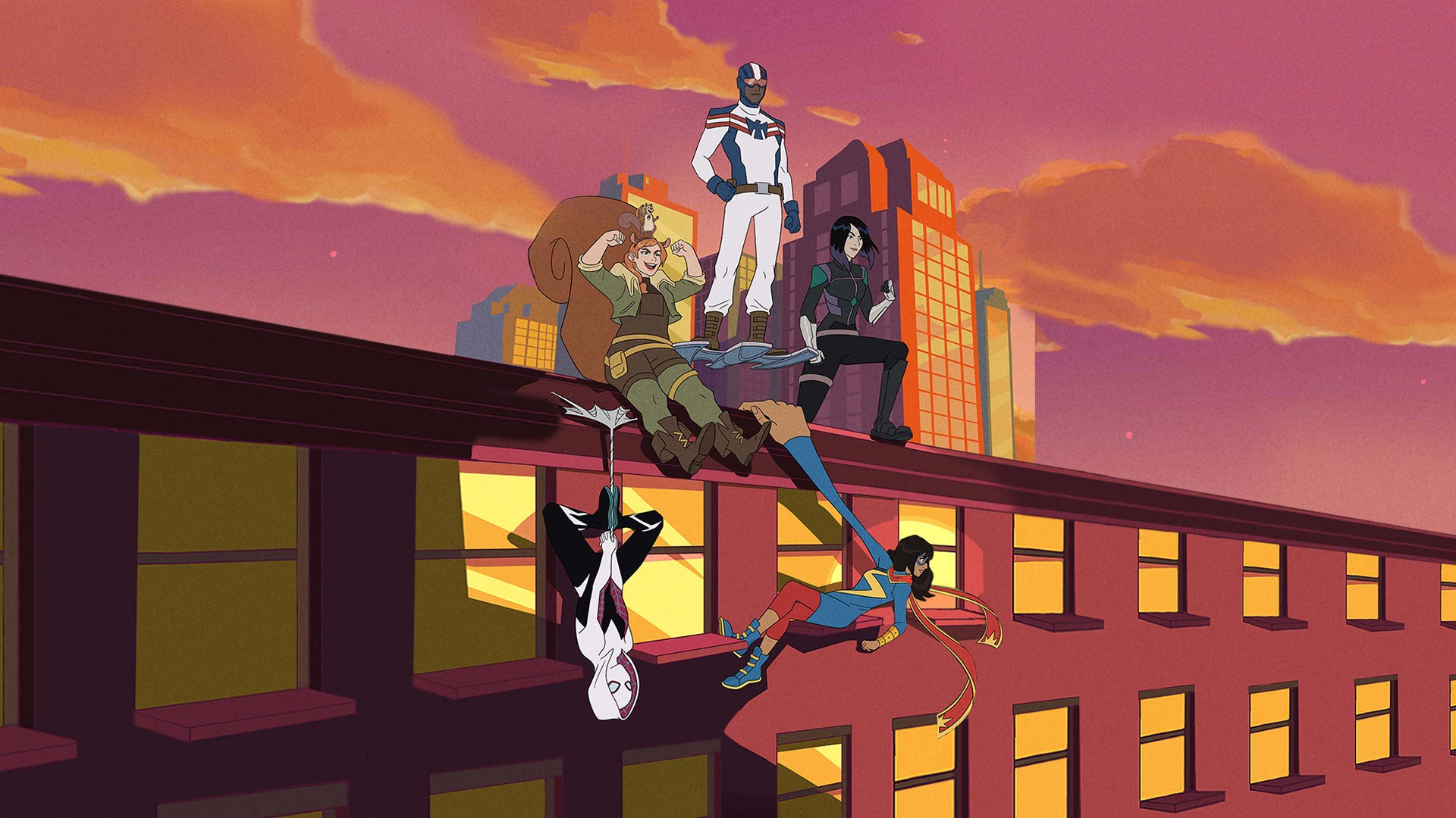 Marvel Rising: Initiation (Shorts), Kids Super Heroes TV Series ...