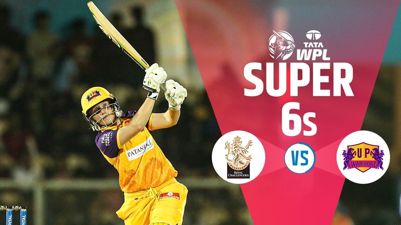 RCB vs UPW - UPW Super 6s