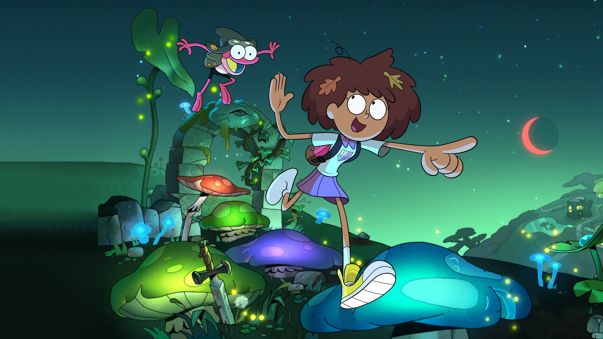 Disney Amphibia Comedy Kids Series, now streaming on Disney+ Hotstar
