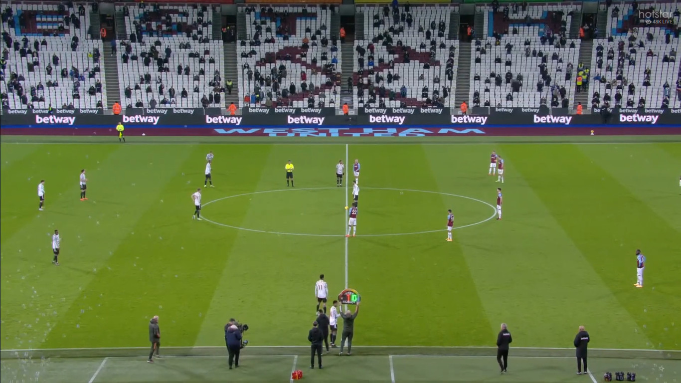 Second half begins!