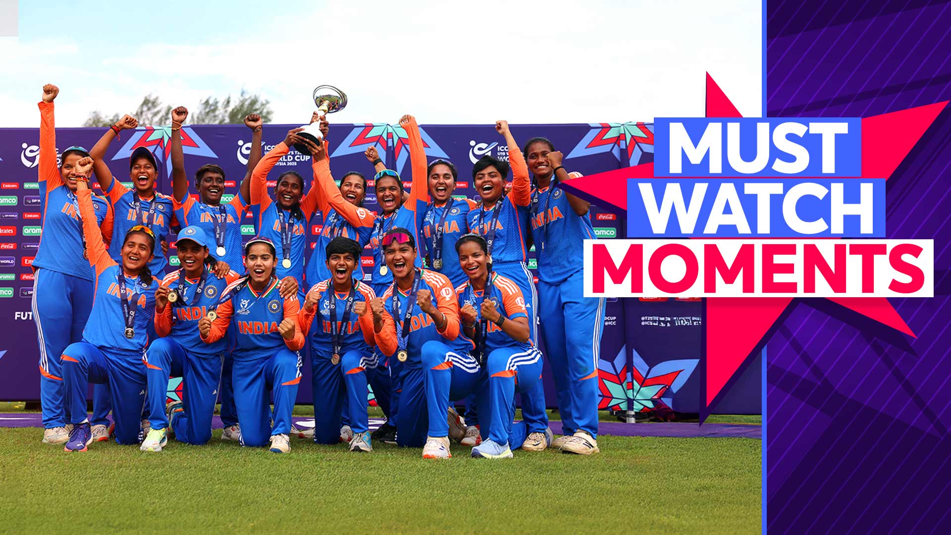 IND Crowned ICC U-19 WT20 WC Champs