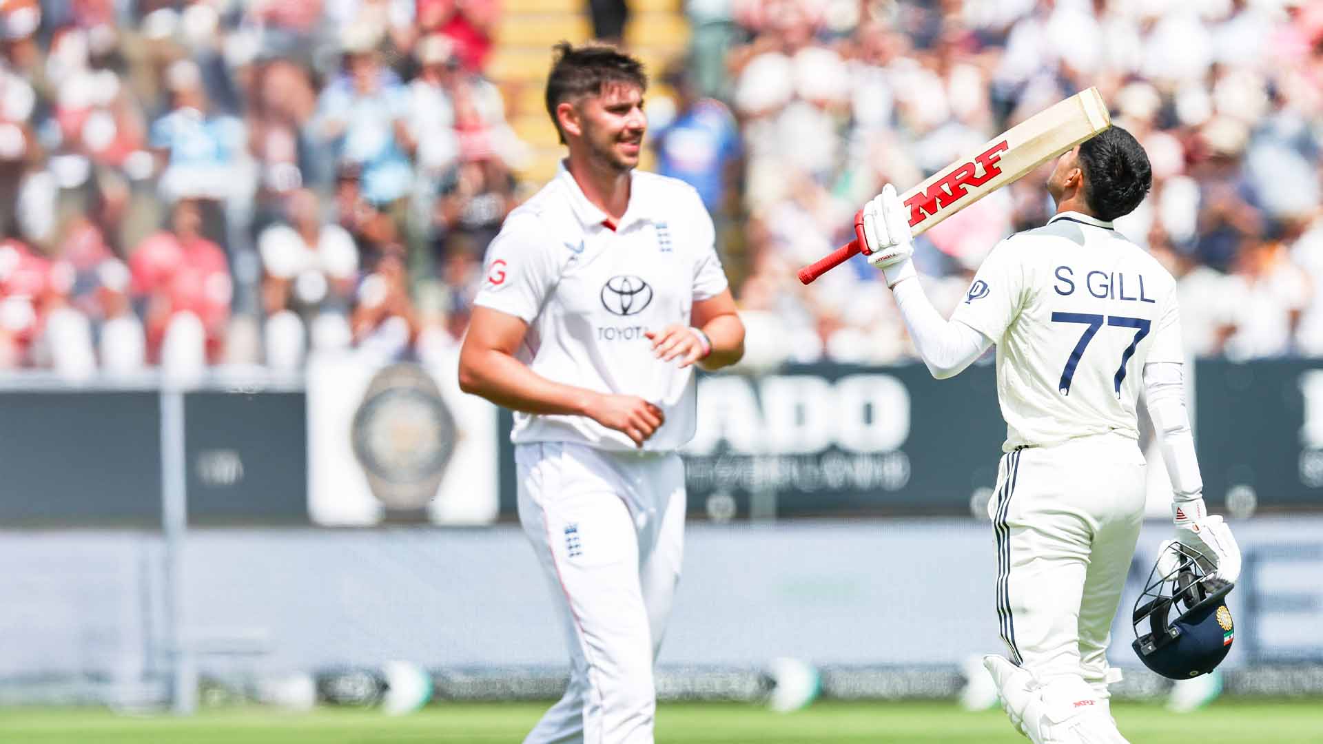 Gill Smashes Double Ton, Pacers Stun ENG