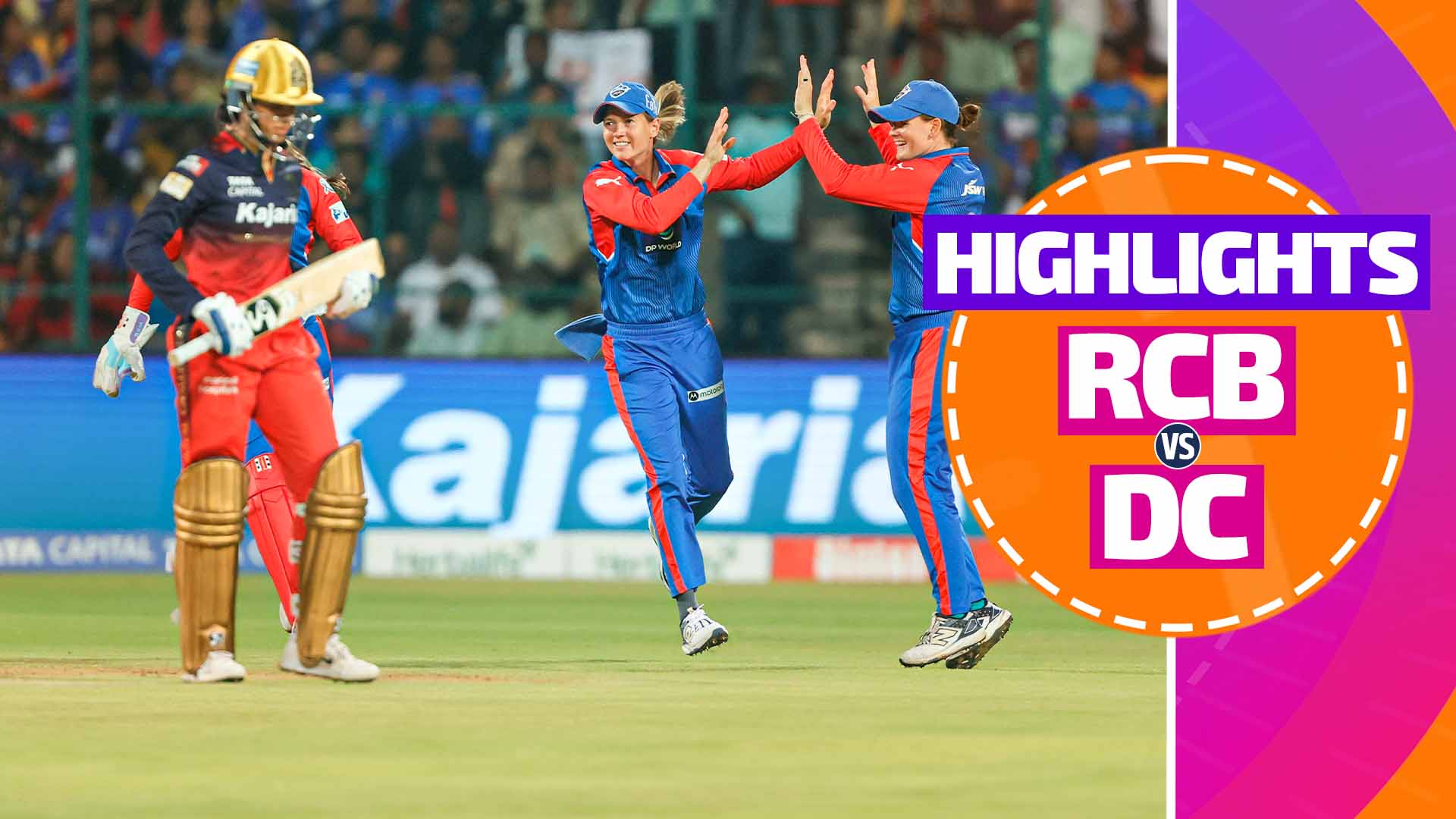 RCB vs DC: Highlights Video | TATA WPL 2025 Match JioHotstar