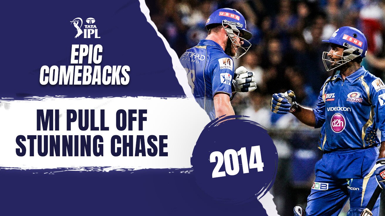 2014: MI vs RR Video | Best of TATA IPL Match JioHotstar