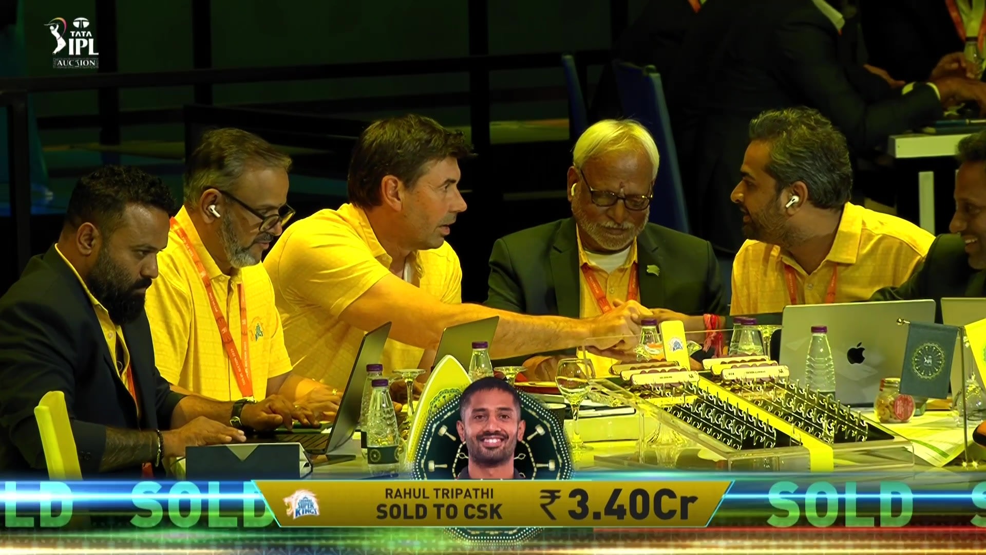 3.40 Cr! CSK Net Big Fish Tripathi