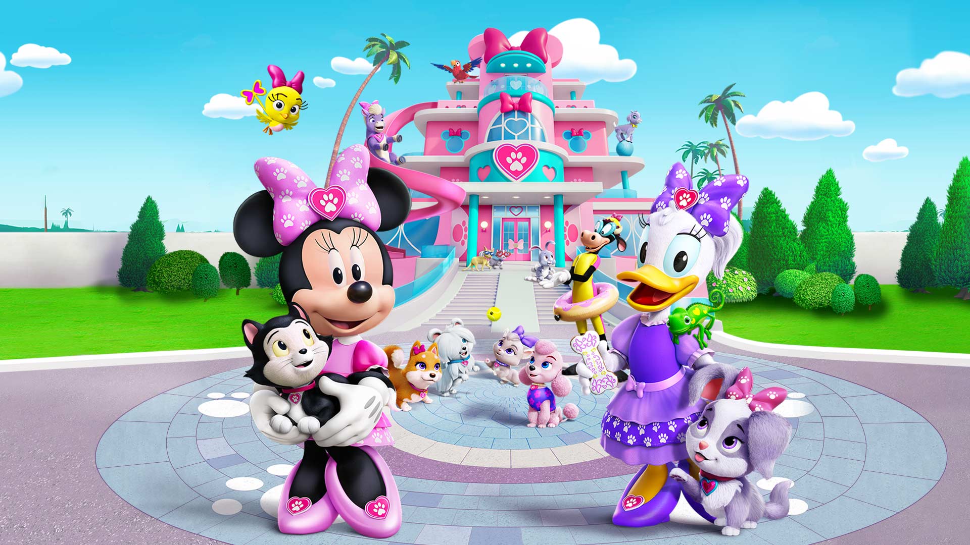 Minnie's Bow-Toons: Pet Hotel on Disney+ UAE | Arabic (Modern Standard ...