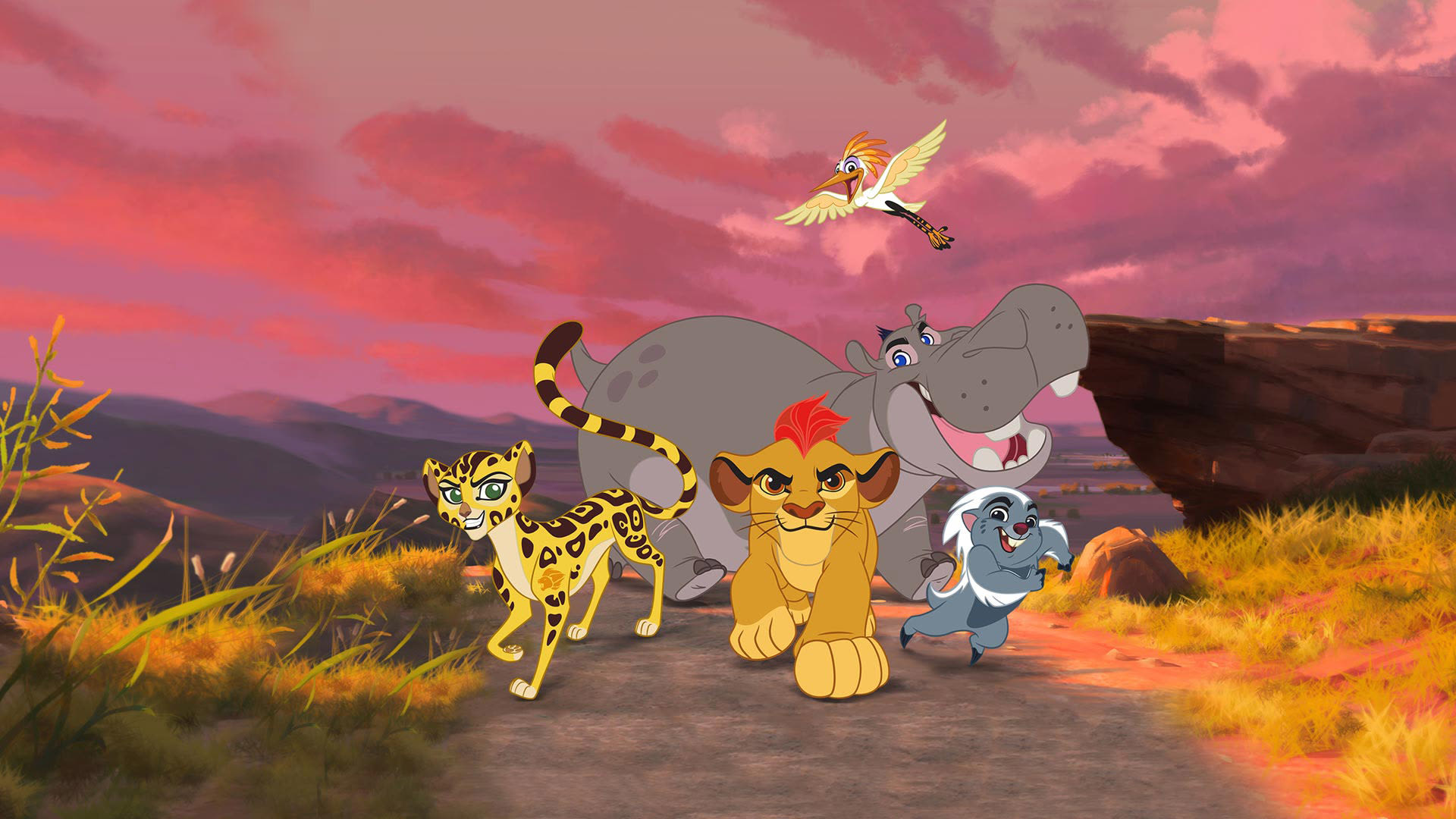 Disney The Lion Guard Kids Series, now streaming on Disney+