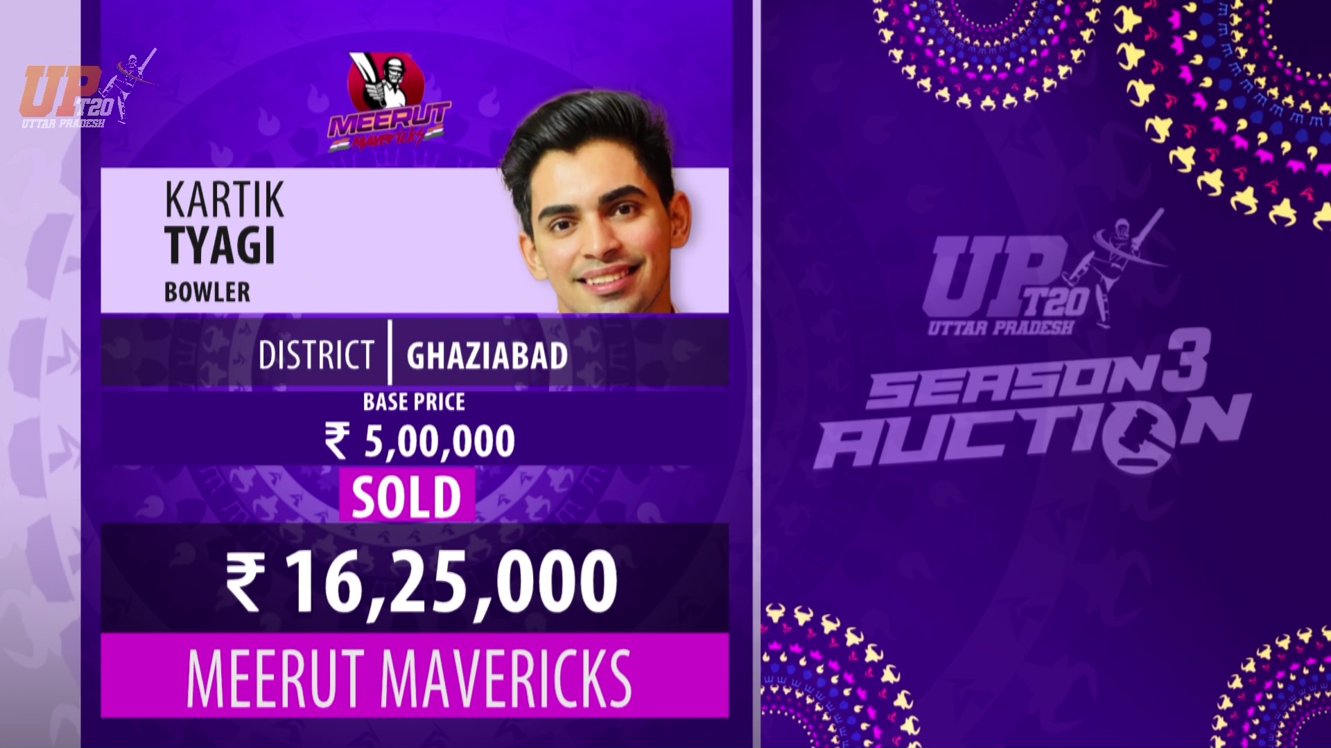 Kartik Tyagi's 16.25L Leap!