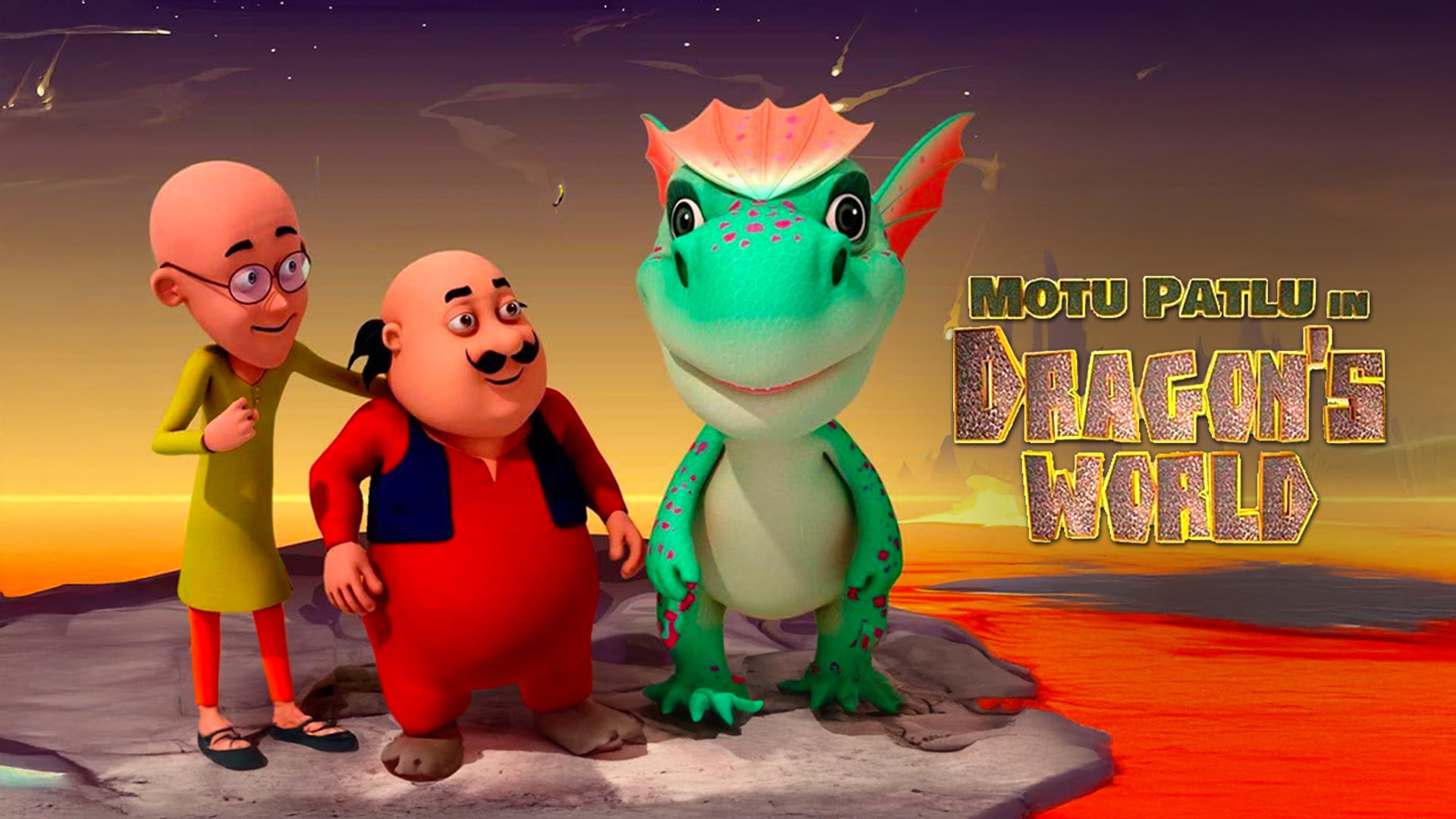 Watch Movie Motu Patlu in Dragon World Online only on Watcho,