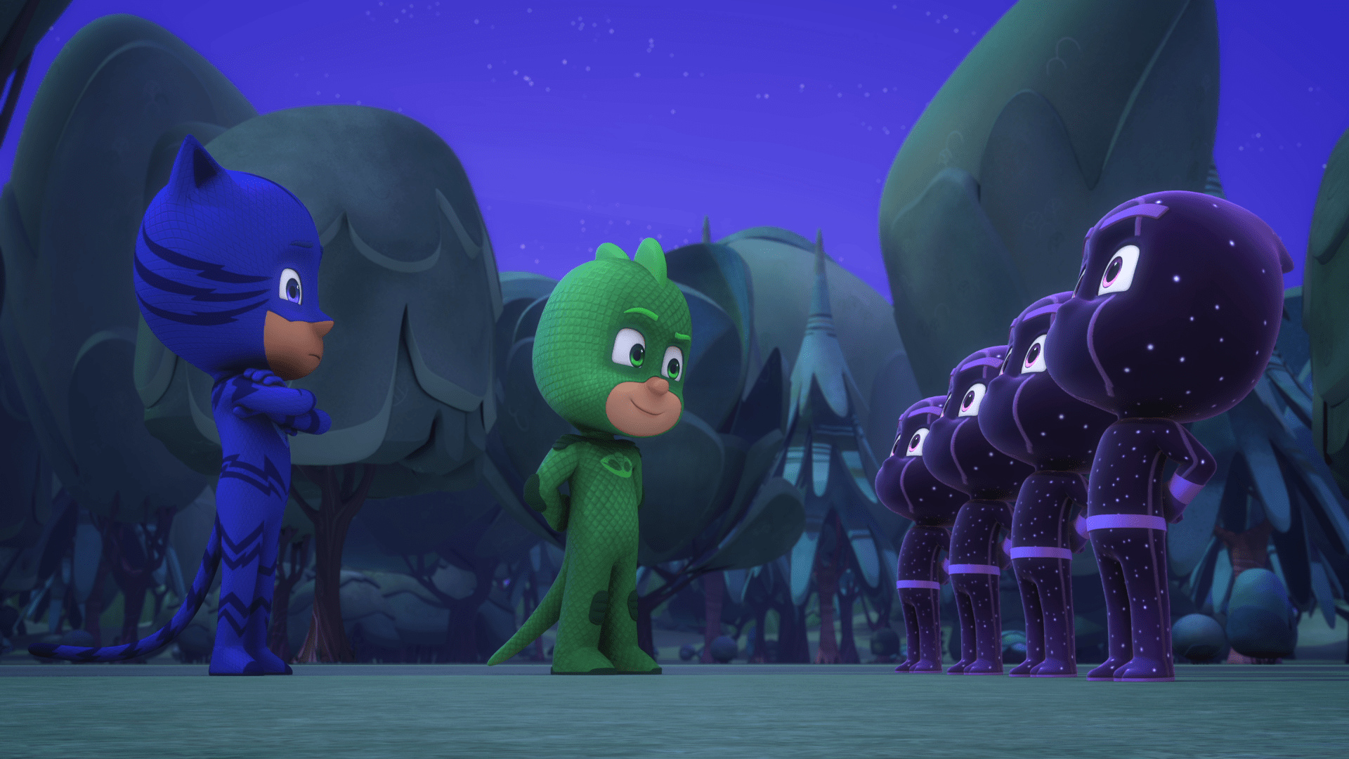 Watch PJ Masks S4 Episode 4 on Disney+ Iraq | English German Spanish ...