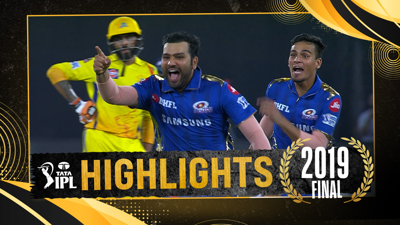 2019: MI's Record 4th Title
