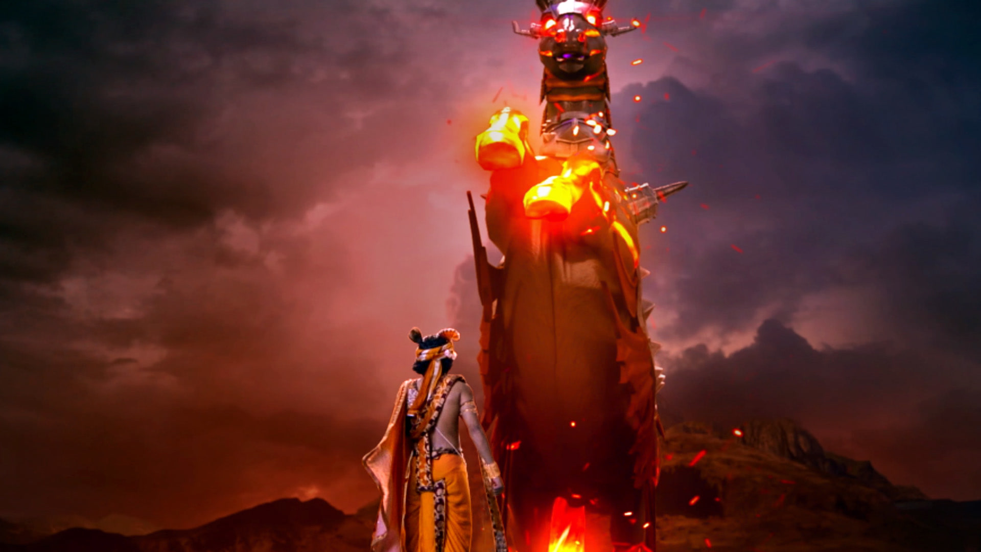 Krishna Faces Keshi Danav - JioHotstar