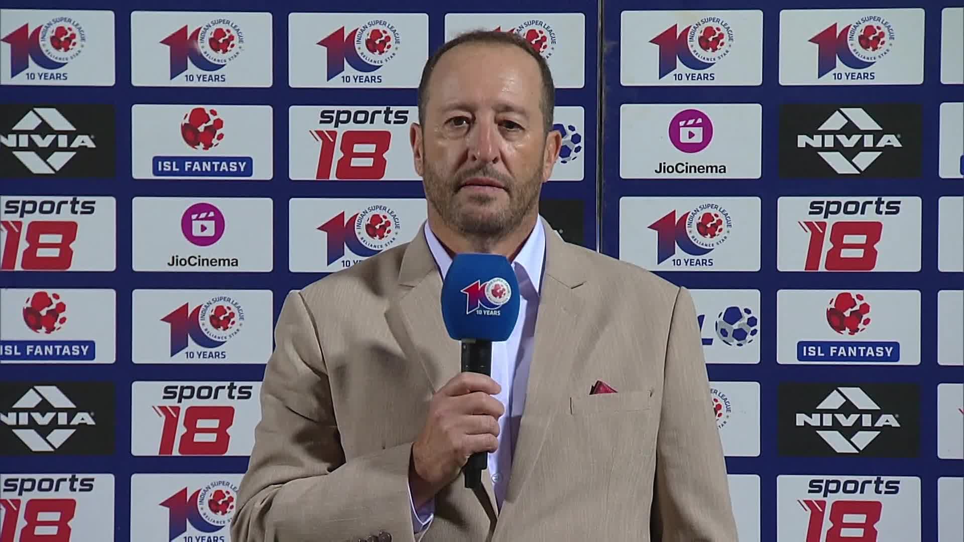 NEUFC vs PFC - Post-Match Interview - Juan Pedro Benali