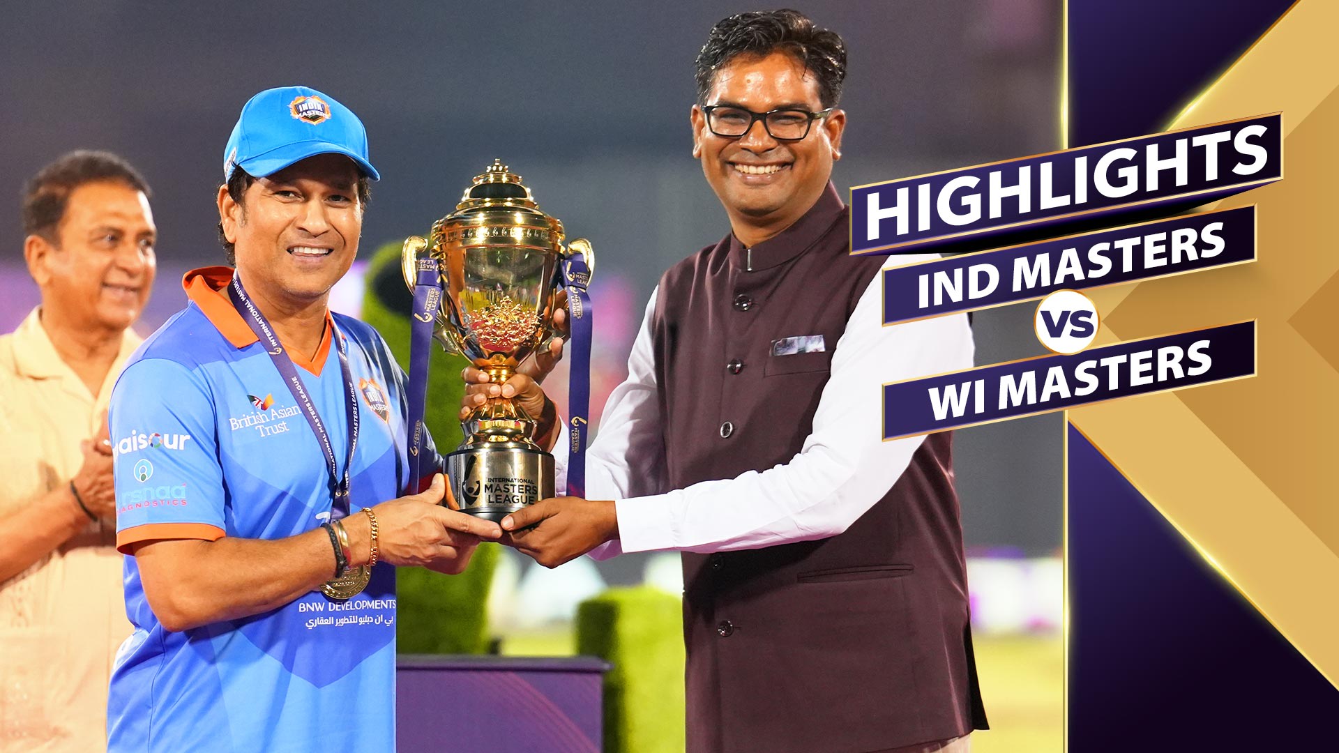 Final: India Masters vs West Indies Masters, Highlights Video | International Masters League ...