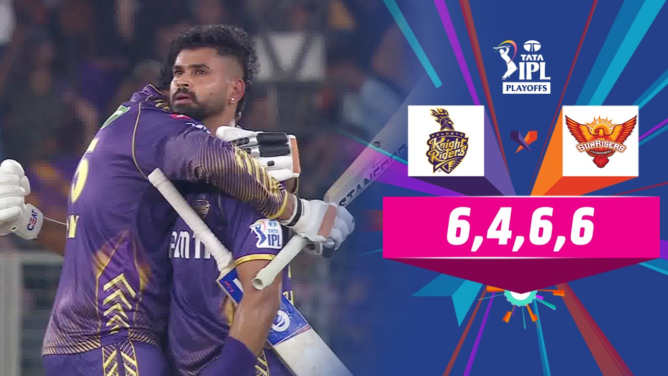 Shreyas Finishes In Style