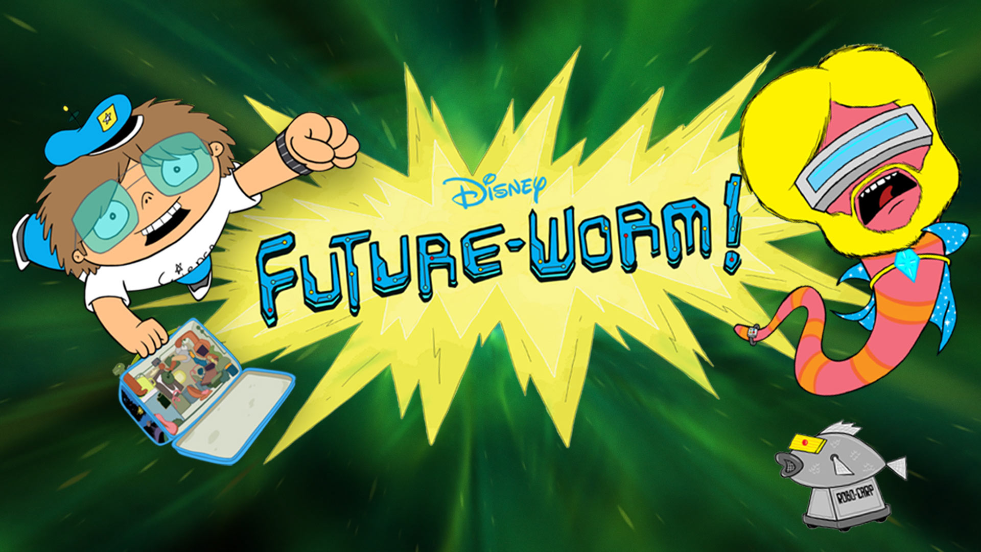 Watch a clip from Future-Worm! - Trailer on Disney+