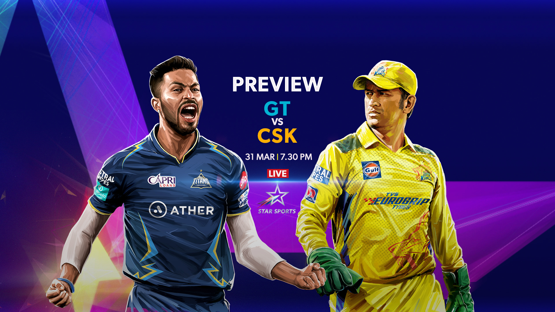 GT vs CSK: All You Need to Know