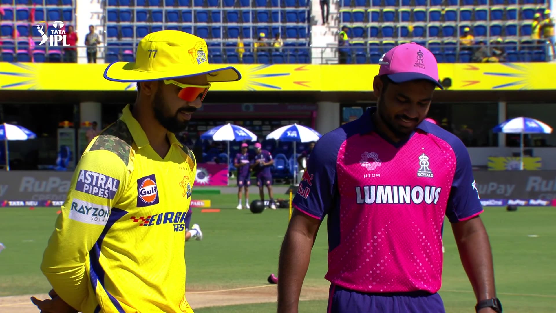 Toss! RR Opt To Bat!