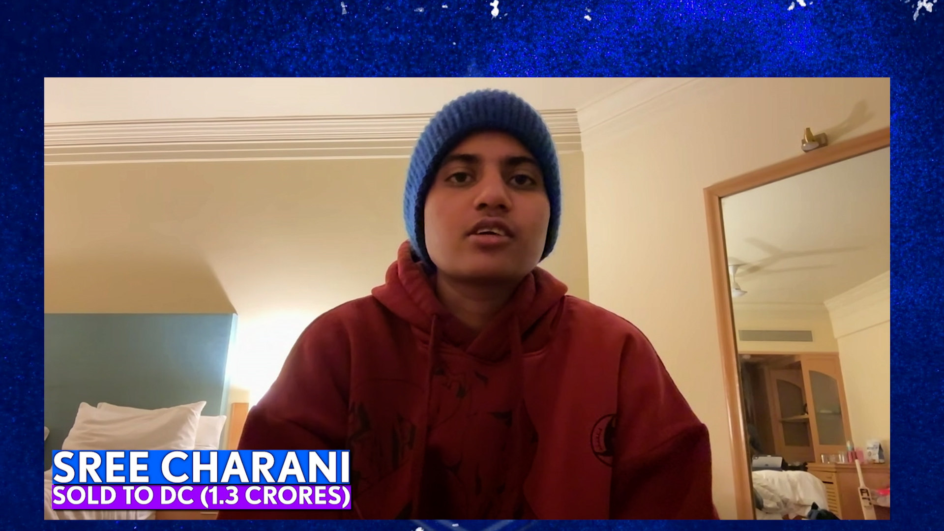Sree Charani on Playing for DC
