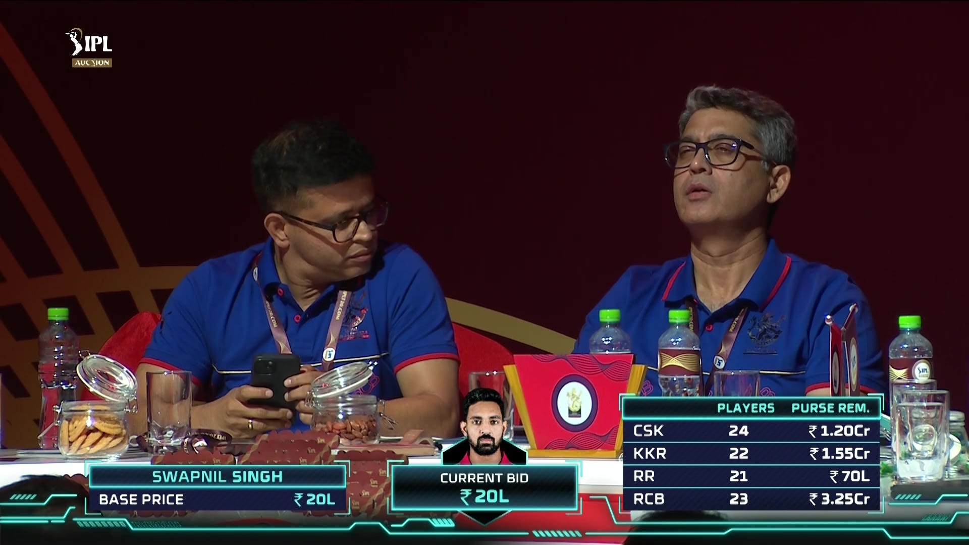 20L! Swapnil Singh Joins RCB