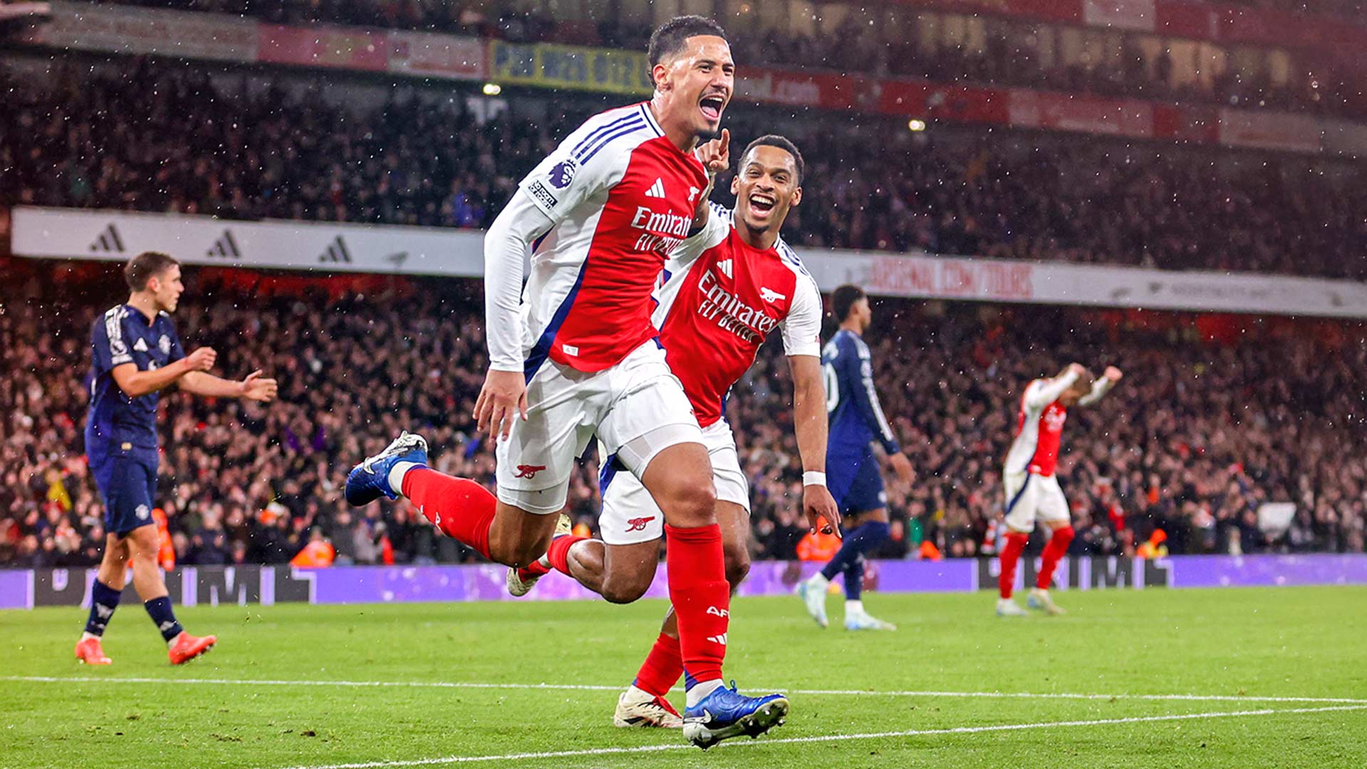 2024/25: Arsenal 2-0 Man United Video | Premier League 2024/25 Match ...