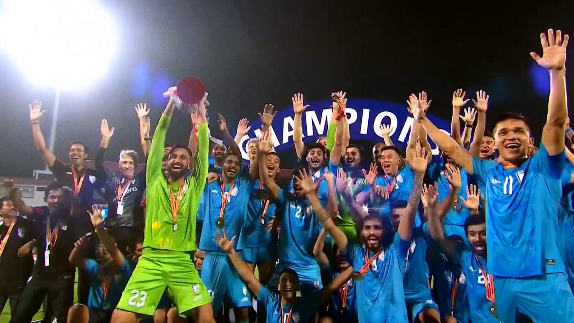 2023: India 2-0 Lebanon Video | Hero Intercontinental Cup 2023 Match ...