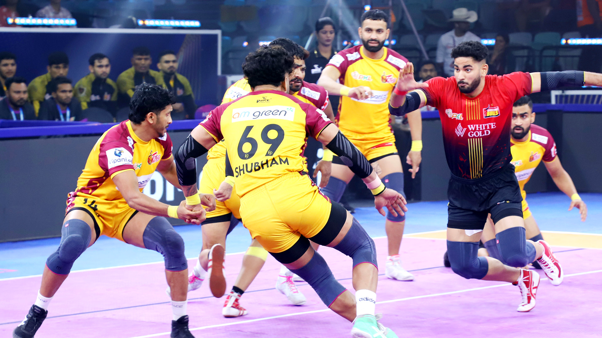 Mini-Qualifier: Bengaluru Bulls 32-37 Telugu Titans Video | Pro Kabaddi ...