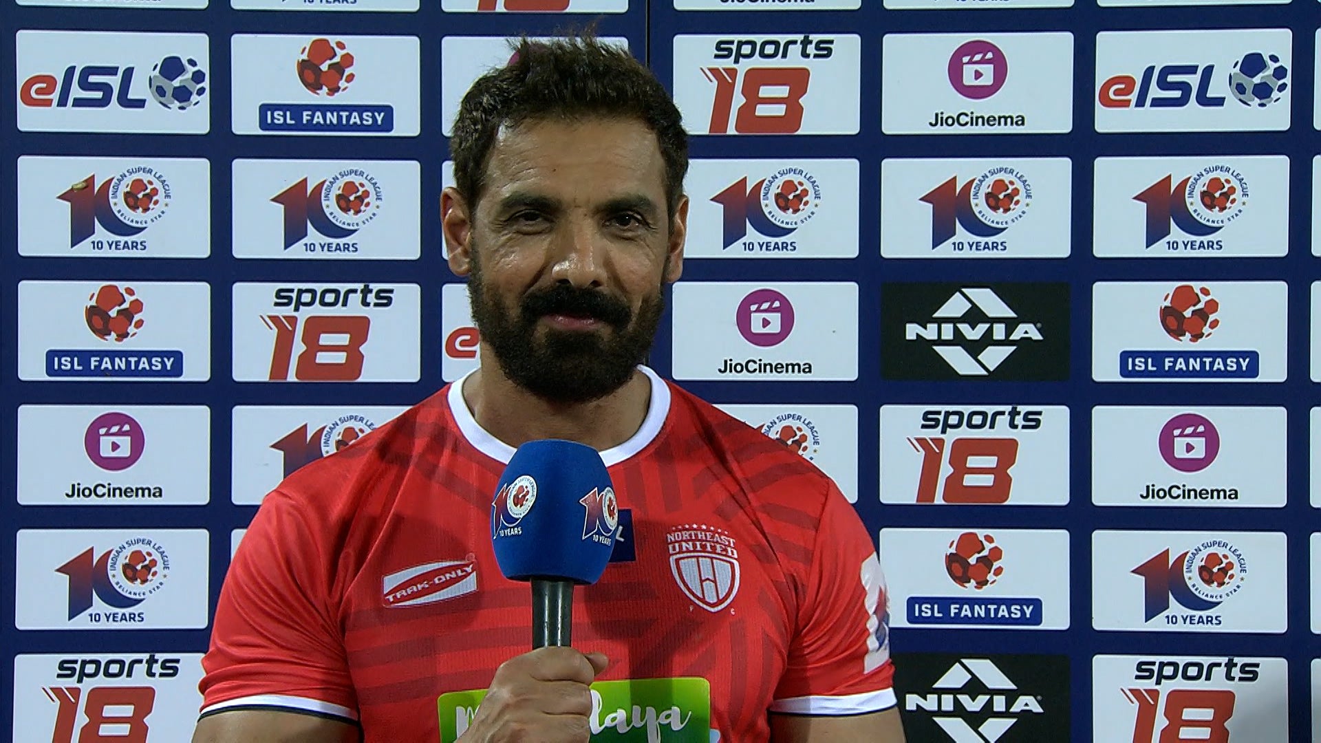 Thrilled By The Victory - John Abraham