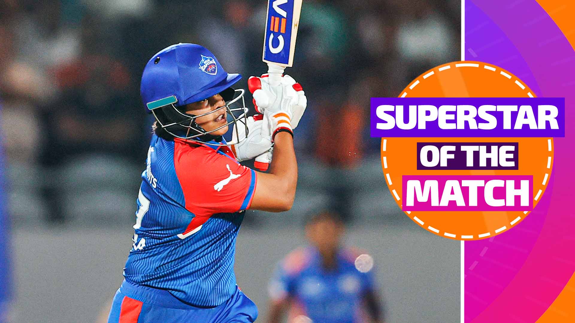 Shafali Sets Up DC Chase with 43