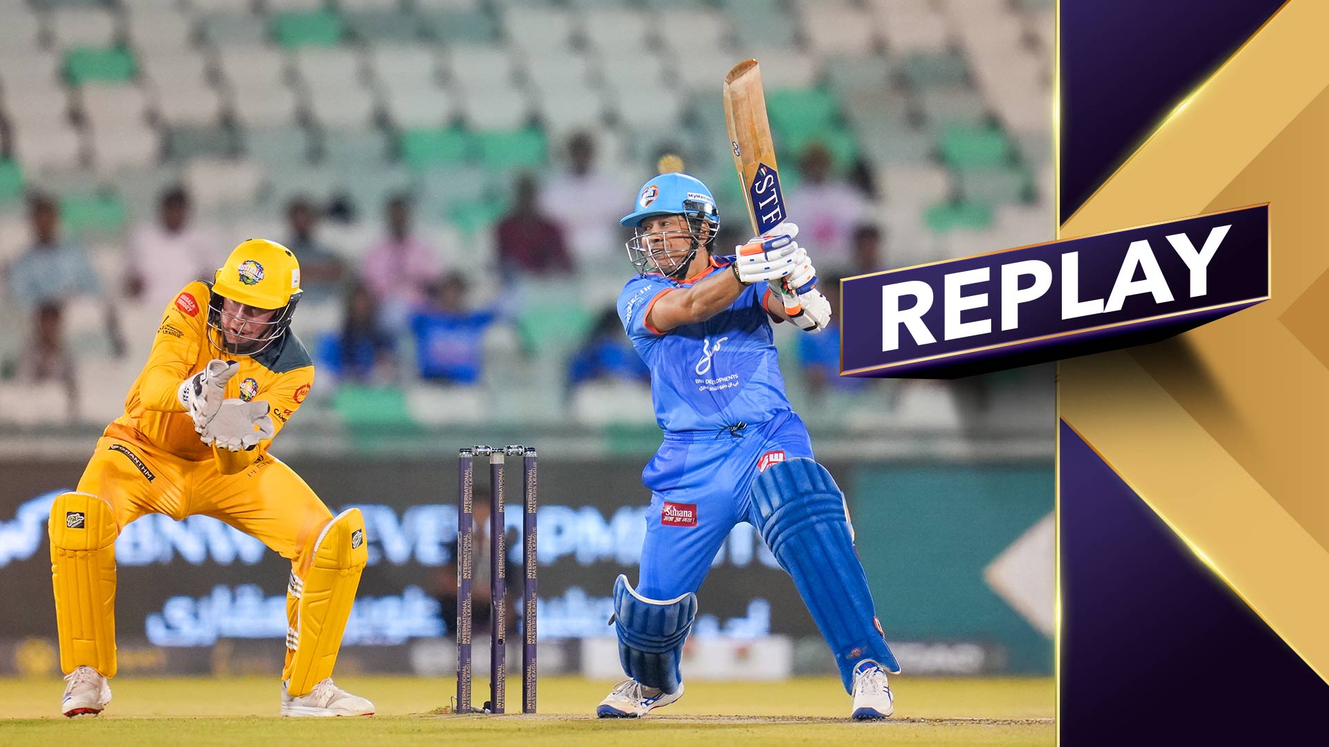 Replay: IND Masters vs AUS Masters, SF