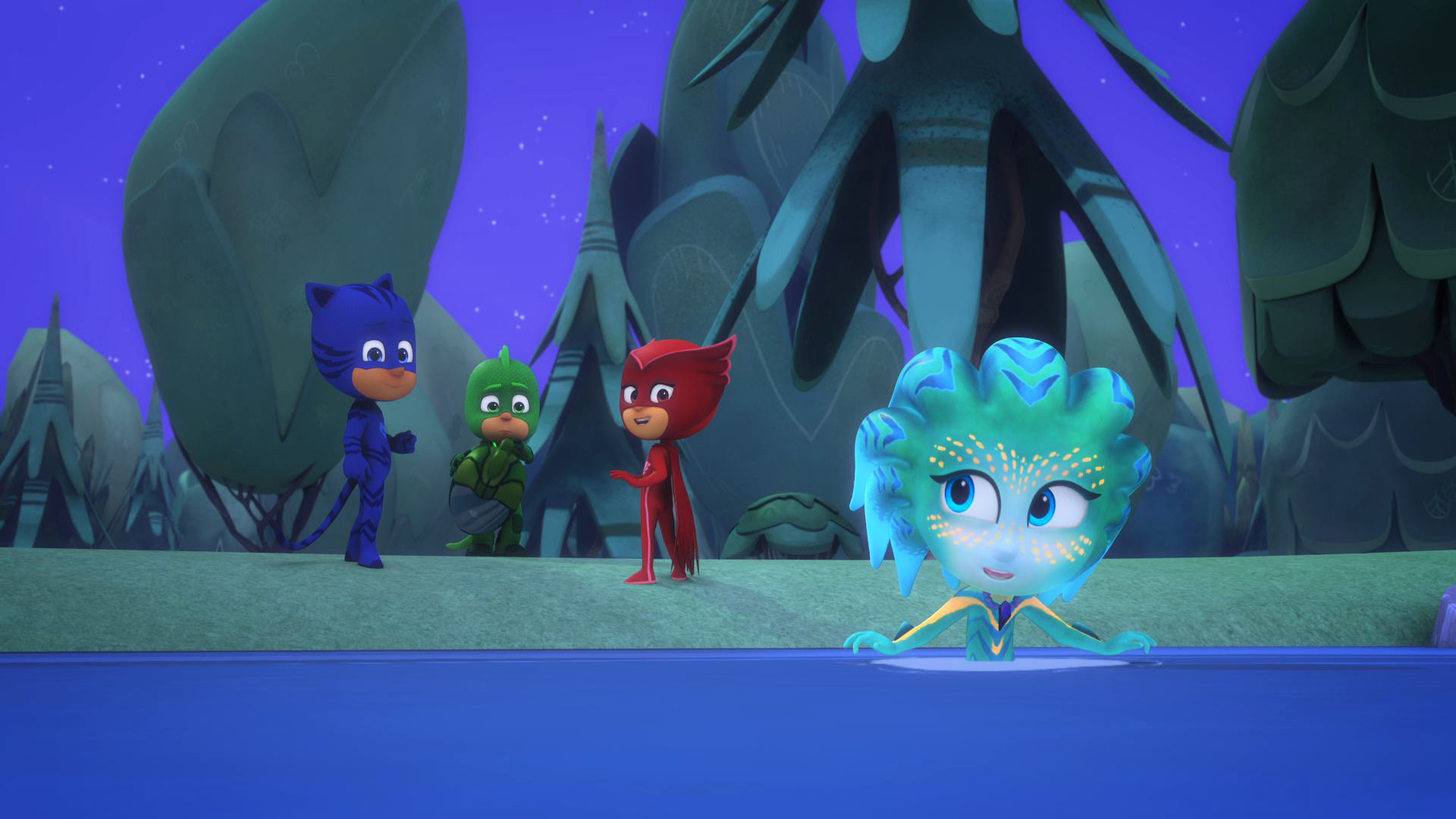 Watch PJ Masks S4 Episode 14 on Disney+ Bahrain | Spanish Castilian ...