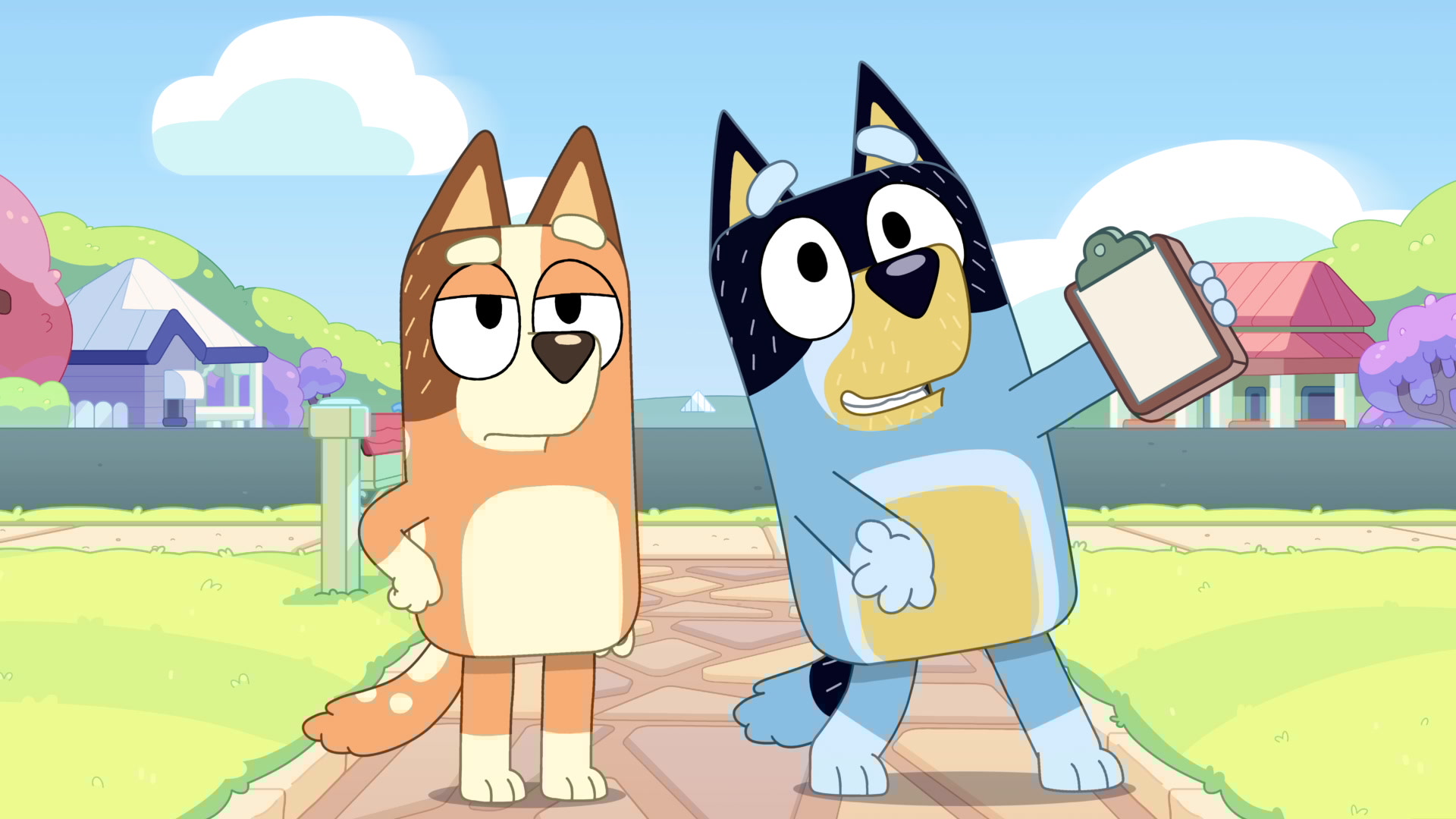 Watch bluey only on Watcho