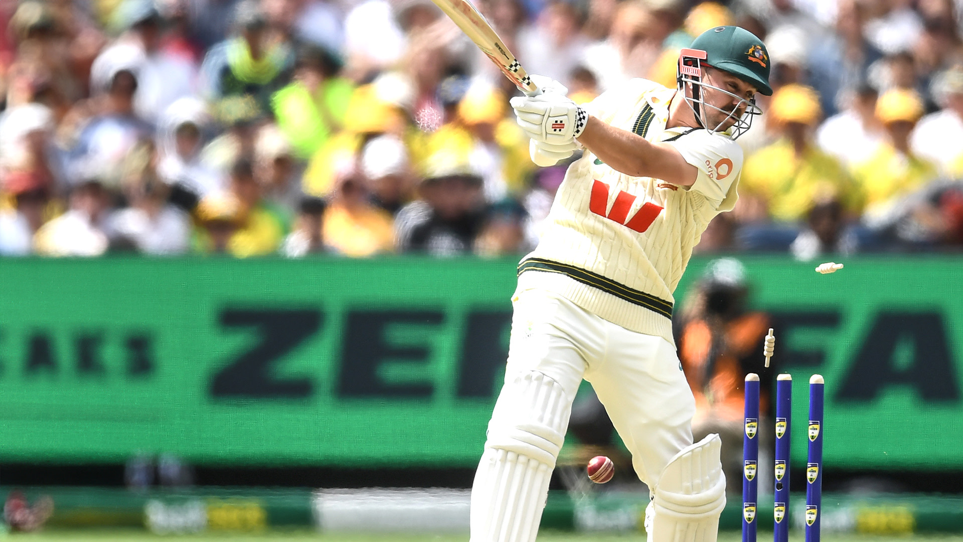 AUS Fall of Wickets vs ENG: 4th Test, 1st Inns