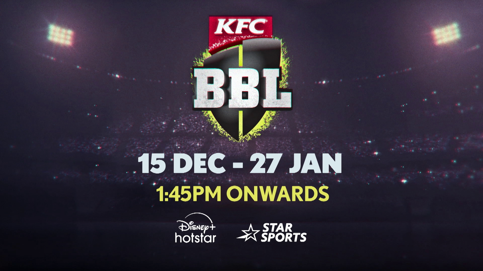 Big Bash League 24/25: LIVE on Disney+ hotstar