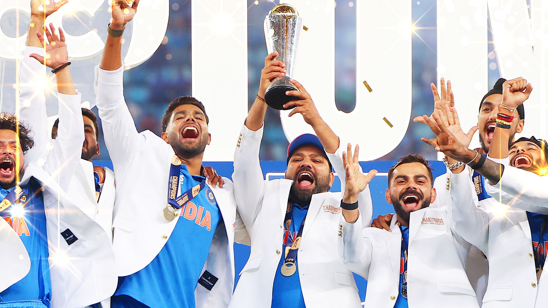 Invincible India Lift 3rd Champions Trophy