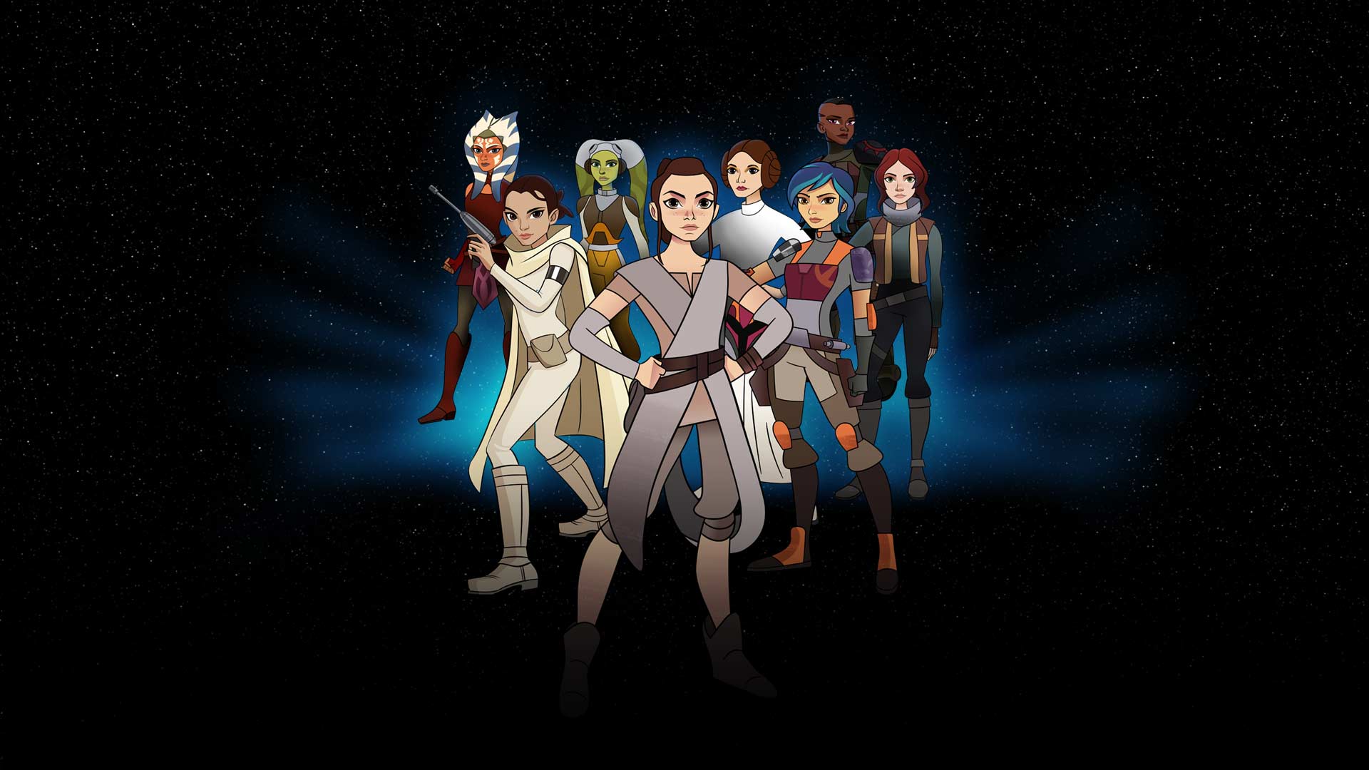 Star Wars: Forces of Destiny (Shorts) on Disney+ United Arab Emirates ...