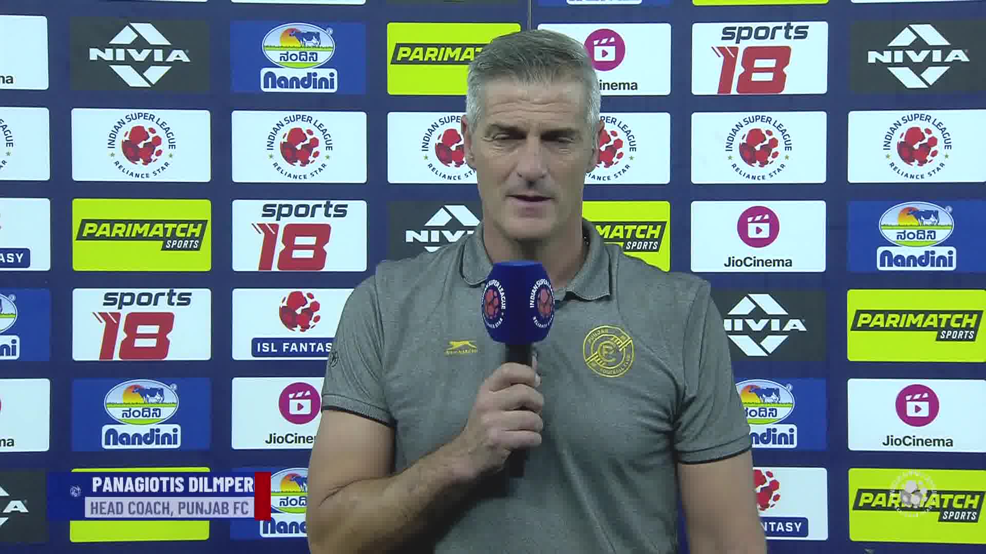 PFC vs HFC - Post-Match - Interview - Panagiotis Dilmperis