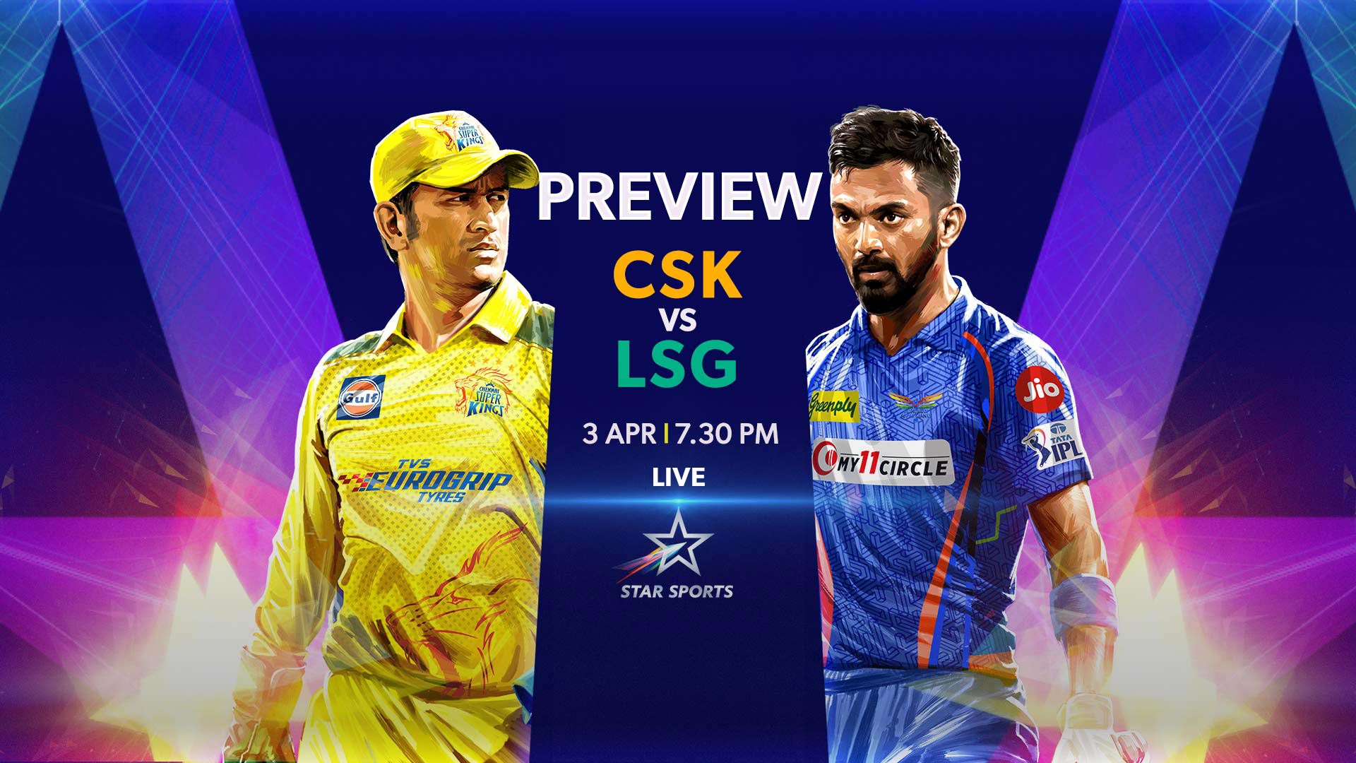 CSK vs LSG, All You Need to Know