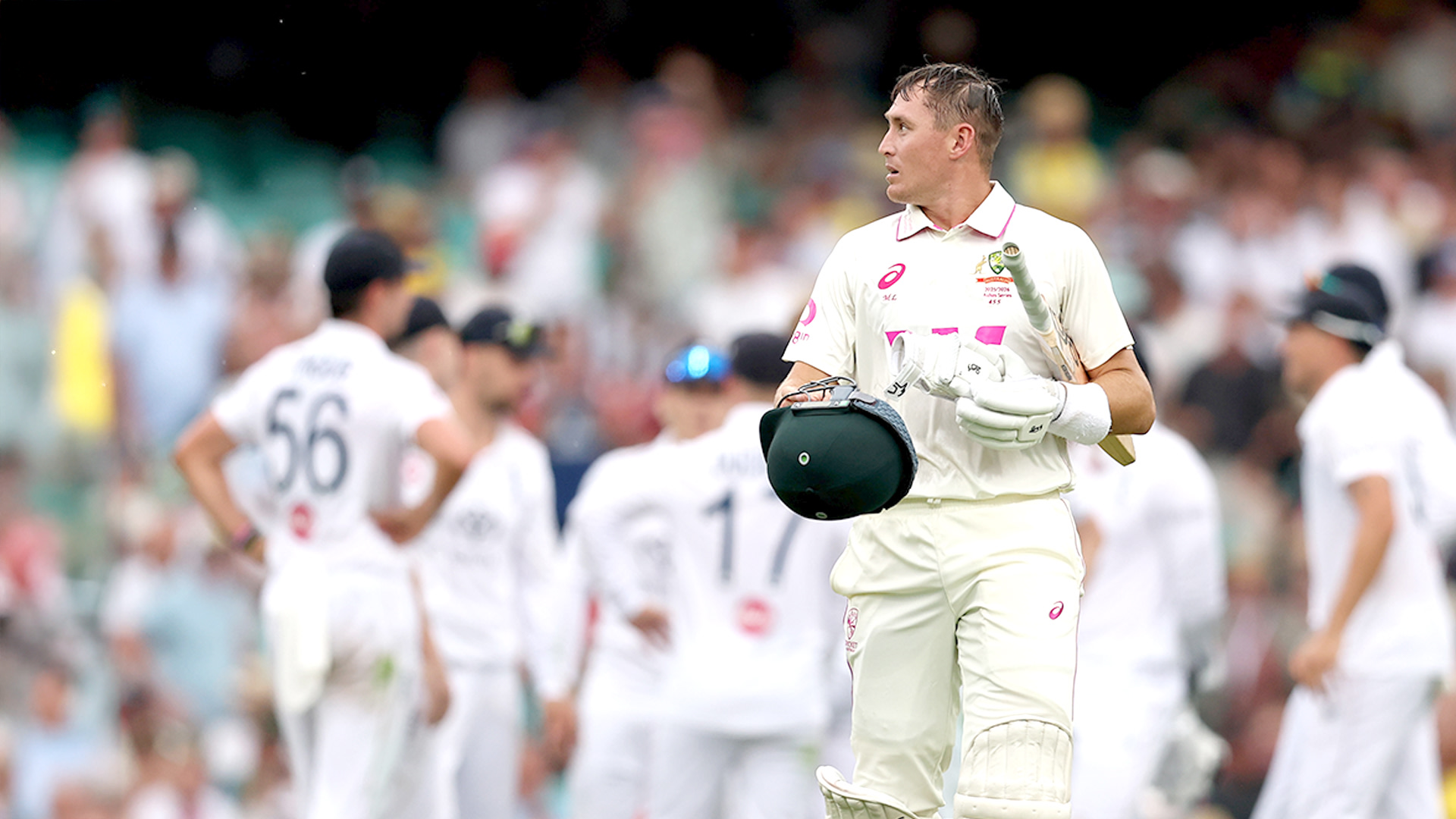 AUS Fall of Wickets vs ENG: 5th Test, 1st Inns