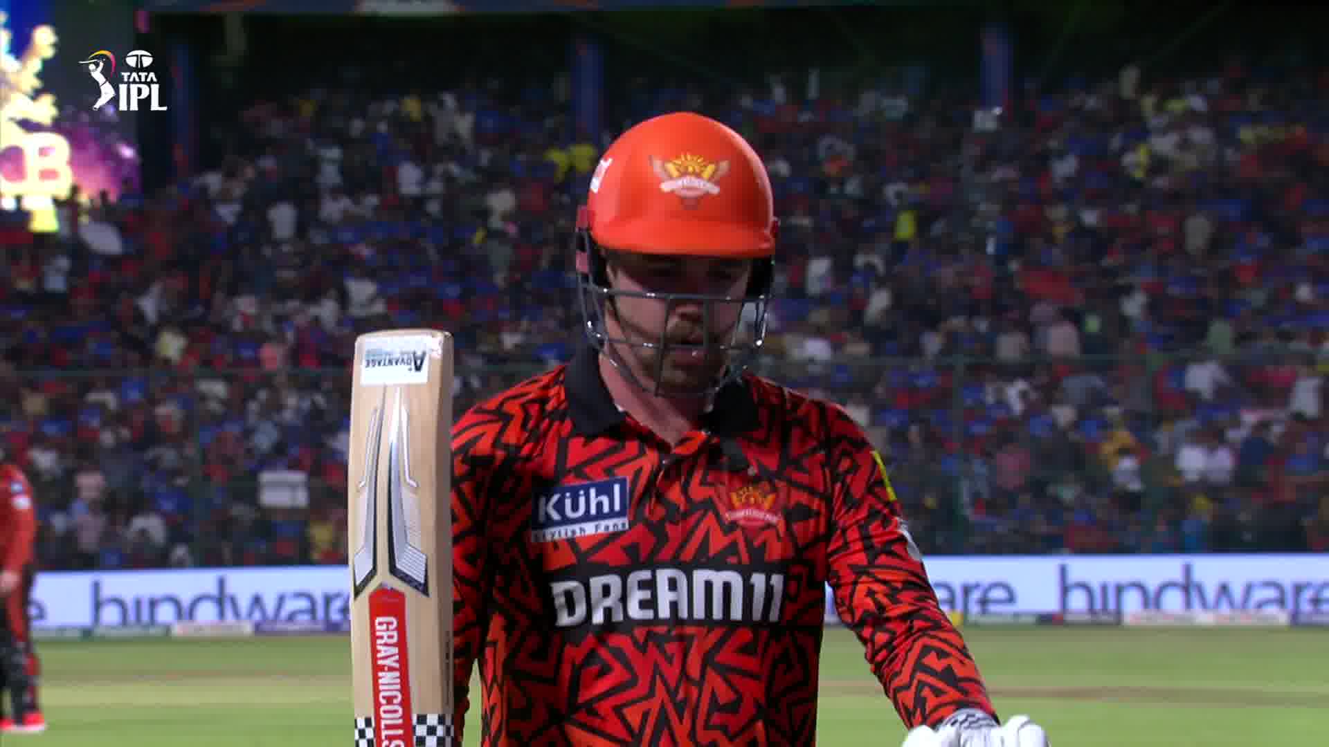 Head Departs After A Fantastic Knock