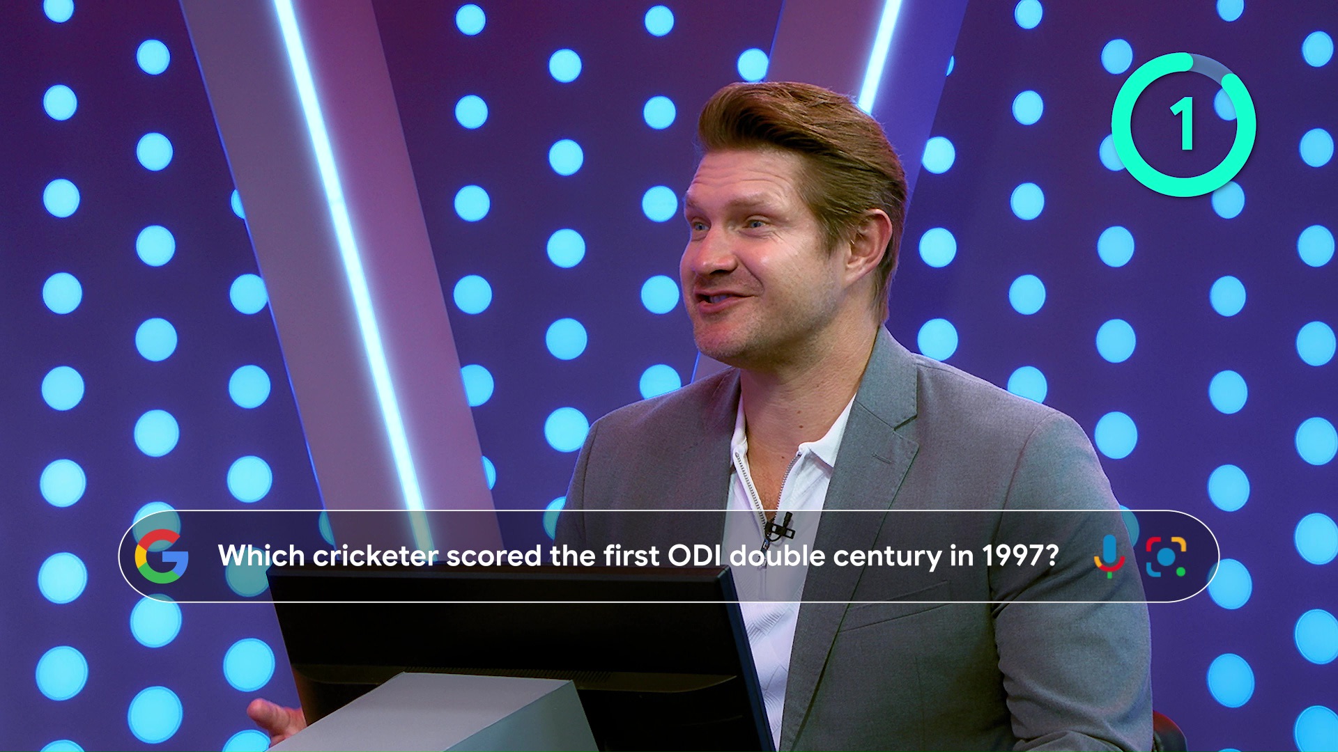 Which cricketer scored the first ODI double century in 1997? Can Shane ...