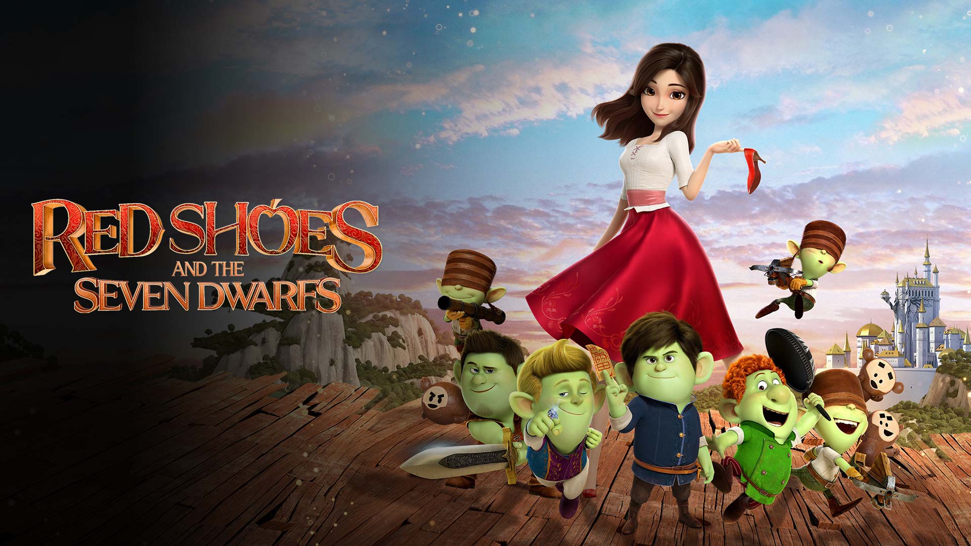 Watch Movie Red Shoes and The 7 Dwarfs Online only on Watcho,