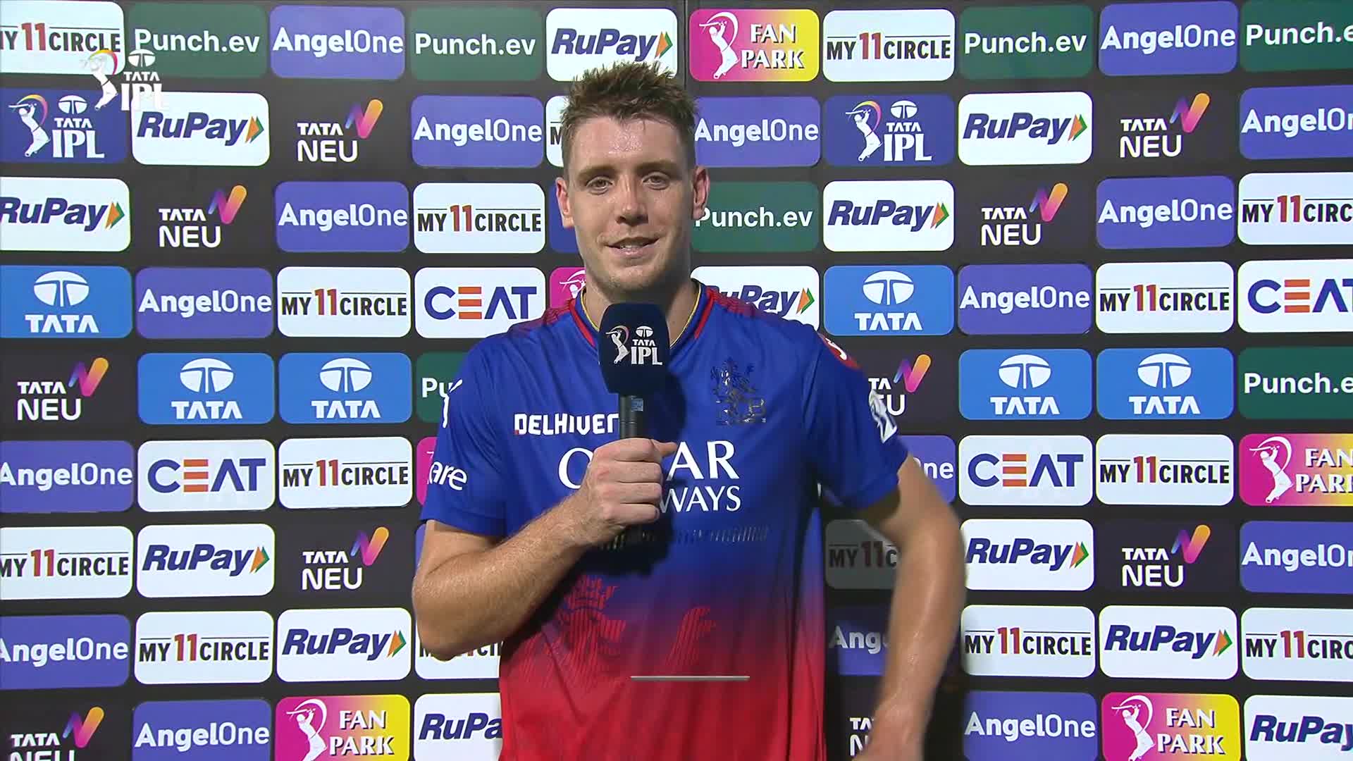 RCB vs CSK - Innings Break Interview - Cameron Green