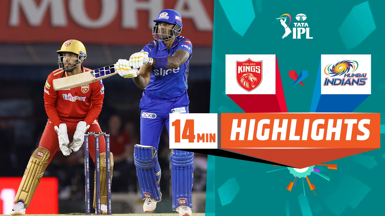 2023: PBKS vs MI, Highlights Video | TATA IPL 2023 Match JioHotstar