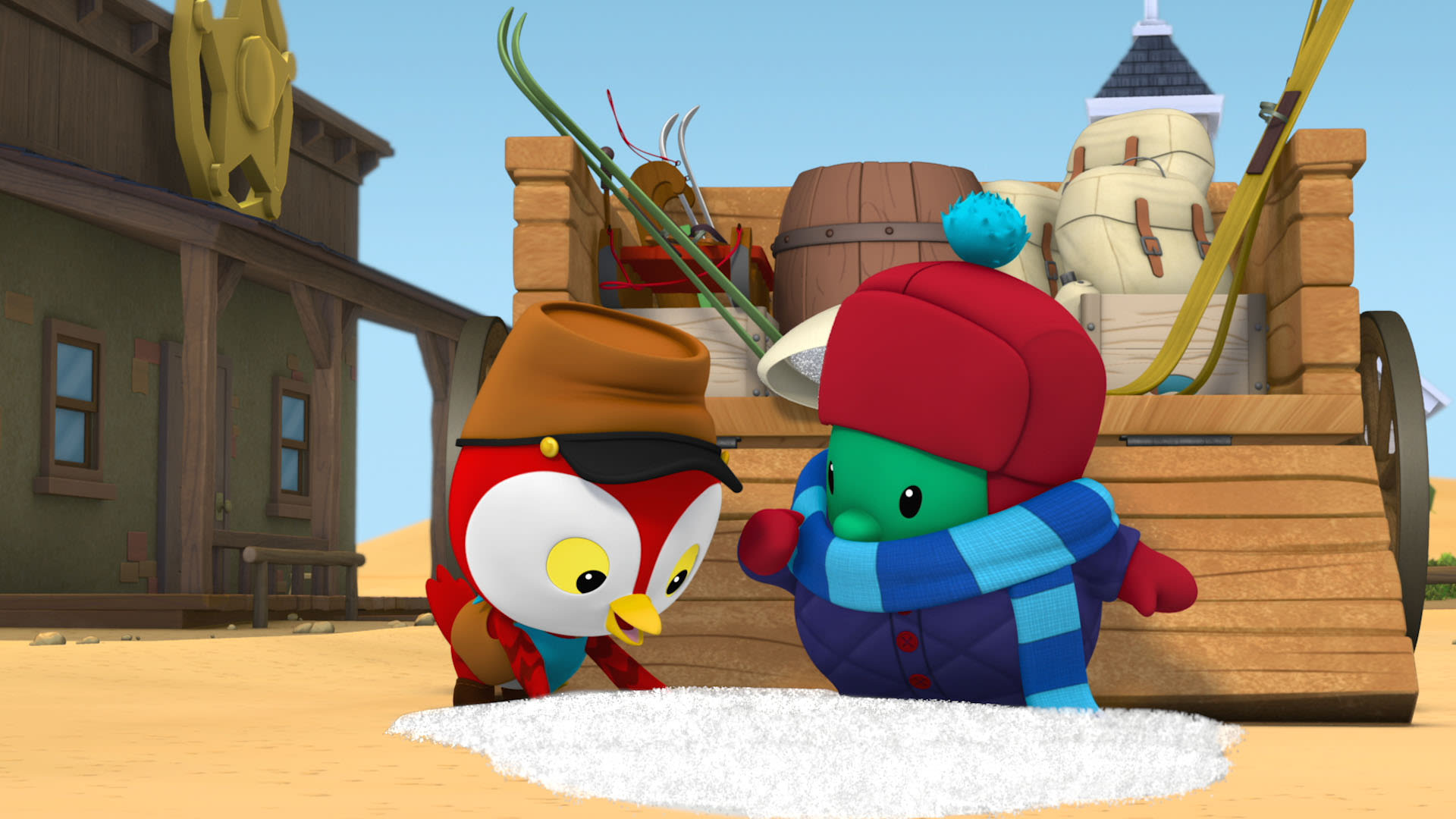 Nonton Toby's First Snow / Blazing Skaters Season 2 Episode 9 - Toby's ...