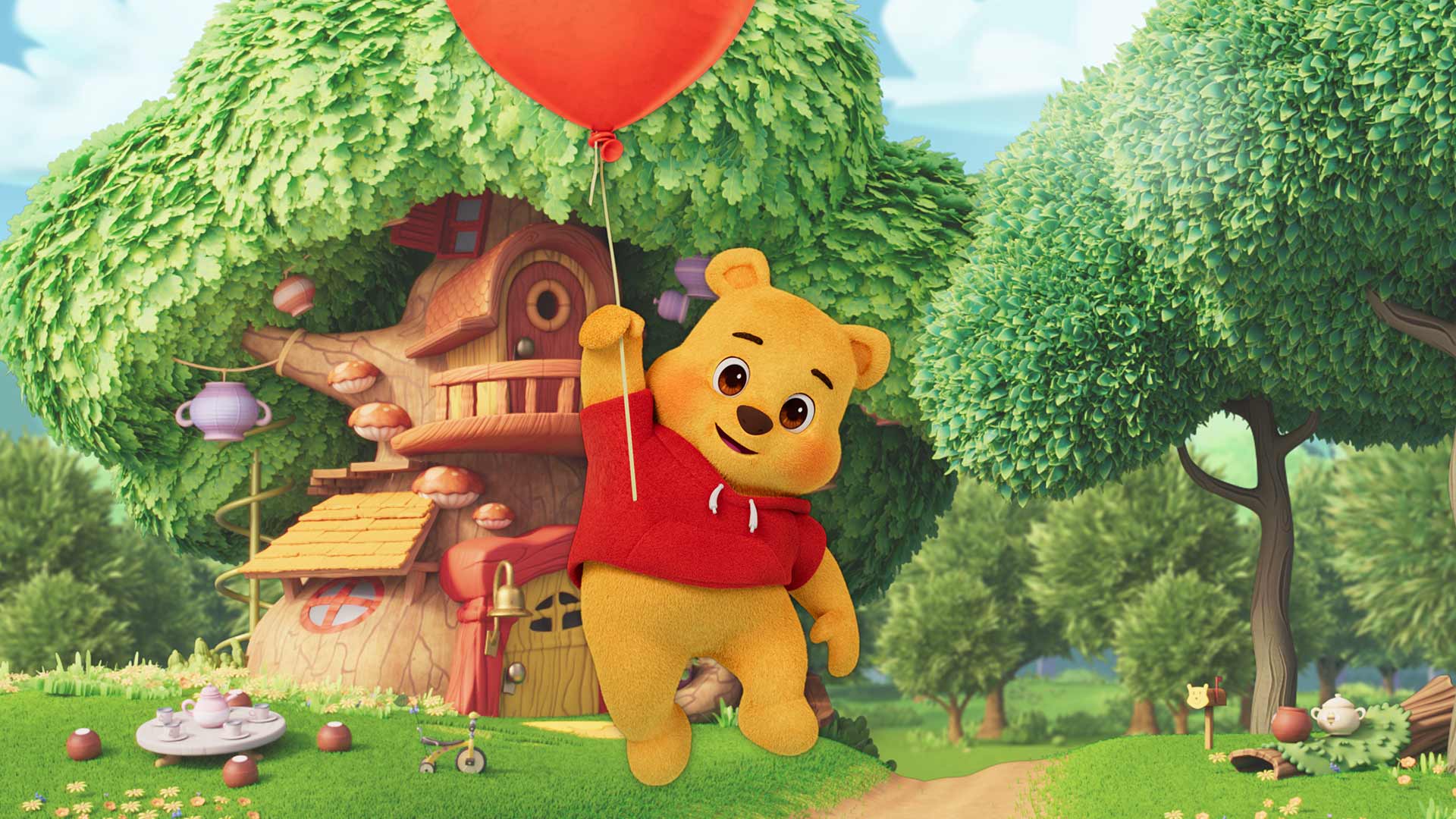 Me & Winnie the Pooh on Disney+ Morocco | English Arabic (Modern ...