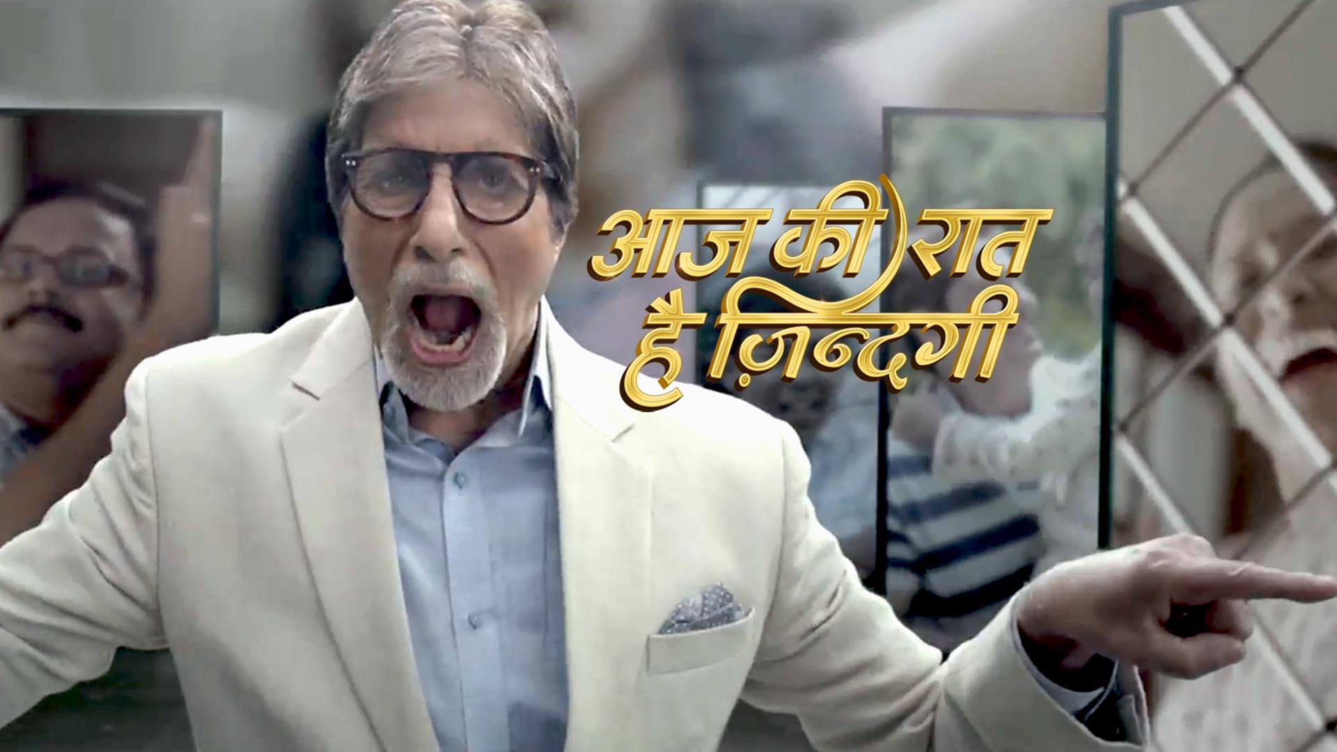 Watch a clip from Aaj Ki Raat Hai Zindagi- Amitabh Bachchan is on a ...