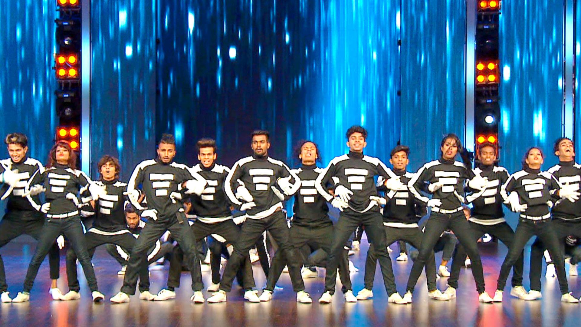 Watch a clip from V Company's extraordinary act on Hotstar